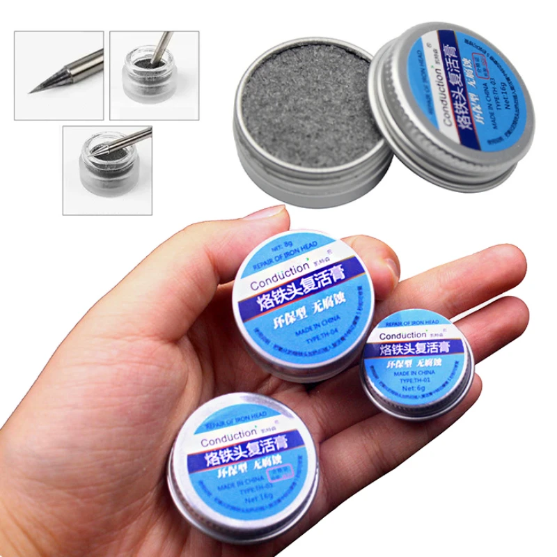 Soldering Iron Tip Activator Refresher Solder Cream Clean Paste Solder ...