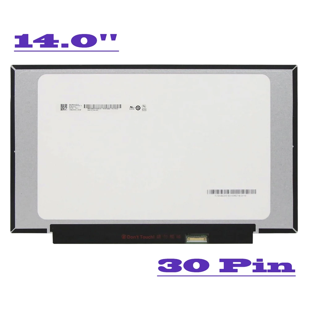 Panel de matriz delgada de 14,0 "B140XTN07.1 B140XTN07.2 B140XTN07.3 ...