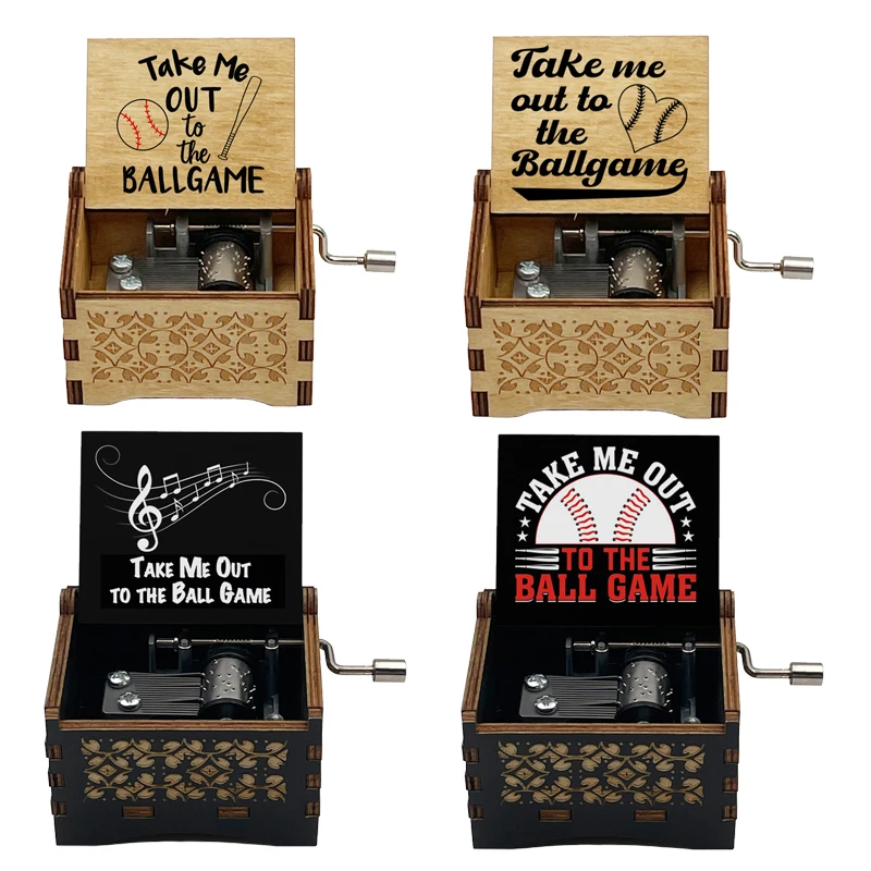 Wooden-Take-Me-Out-To-The-Ball-Game-Music-Box-Kids-Songs-Popular ...
