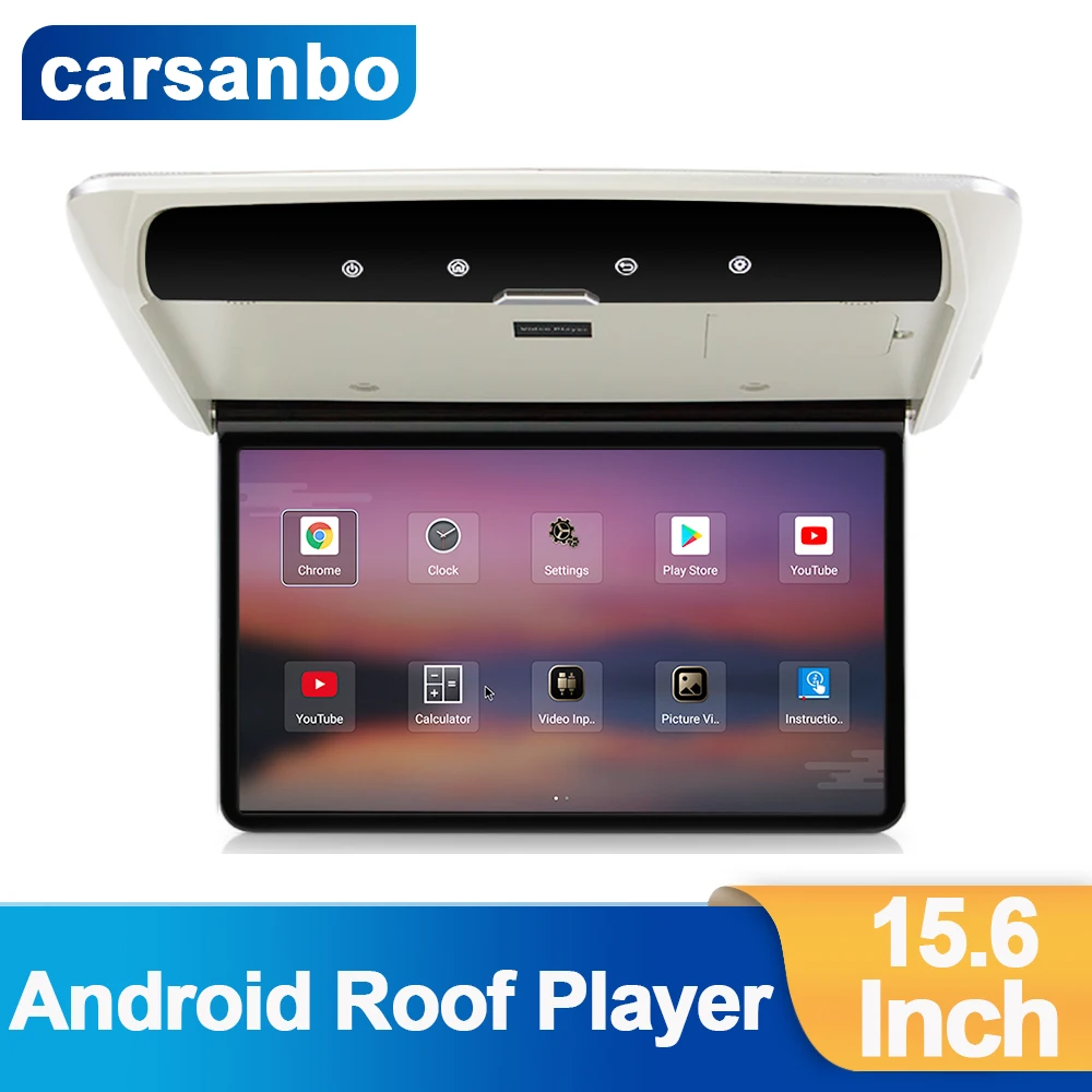Carsanbo-15-6-Inch-Android-Roof-Ceiling-Mount-Android-1080P-Player-TFT ...