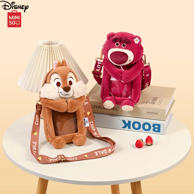 MINISO-Disney-Lotso-Crossbody-Cartoon-Chip-Dale-Kawaii-Women-Elegant ...