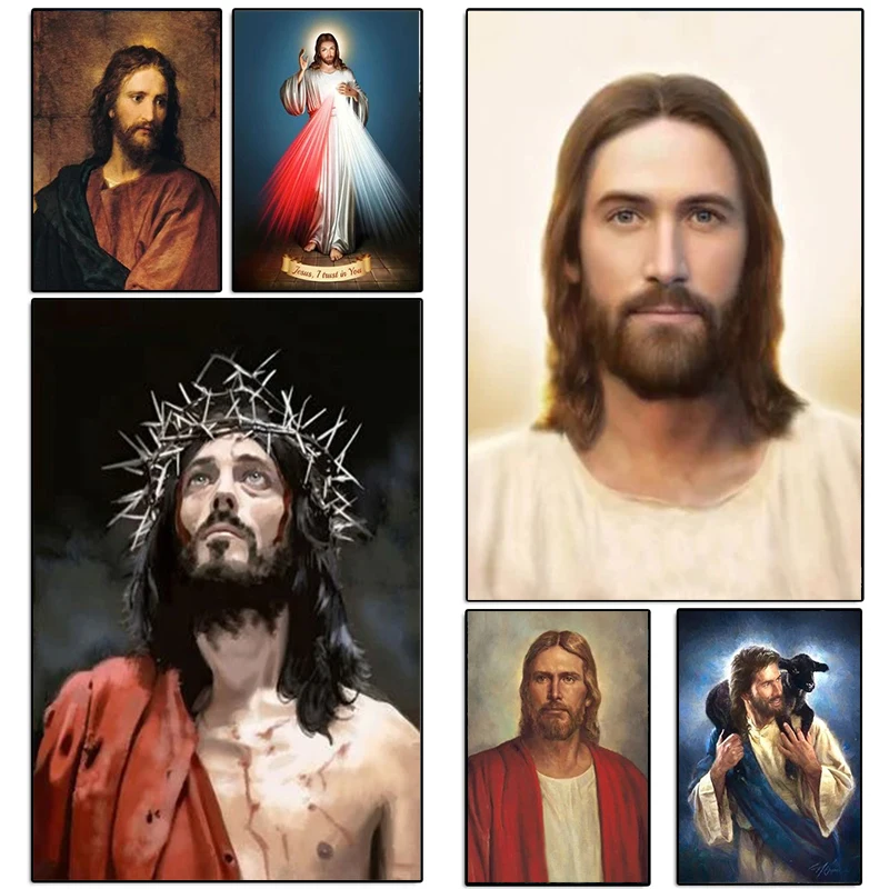 Religion-Jesus-Christ-Canvas-Paintings-Modern-Posters-and-Prints-Wall ...