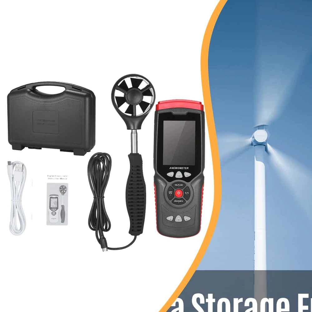 Handheld-Professional-Digital-Anemometer-Multifunction-Wind-speed-Meter ...