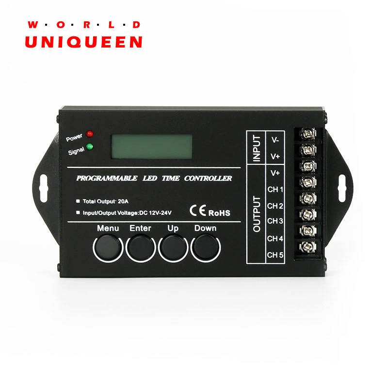 Tc420 Timer Programmable Led Light Controller, 20 Timer With 5ch Config ...