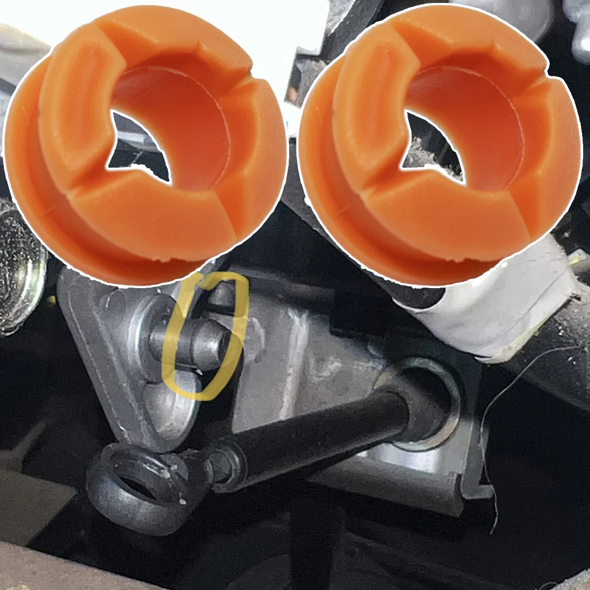 2PC-Shift-Cable-Bushing-Grommet-For-Nissan-Pathfinder-Xterra-Titan-AT ...