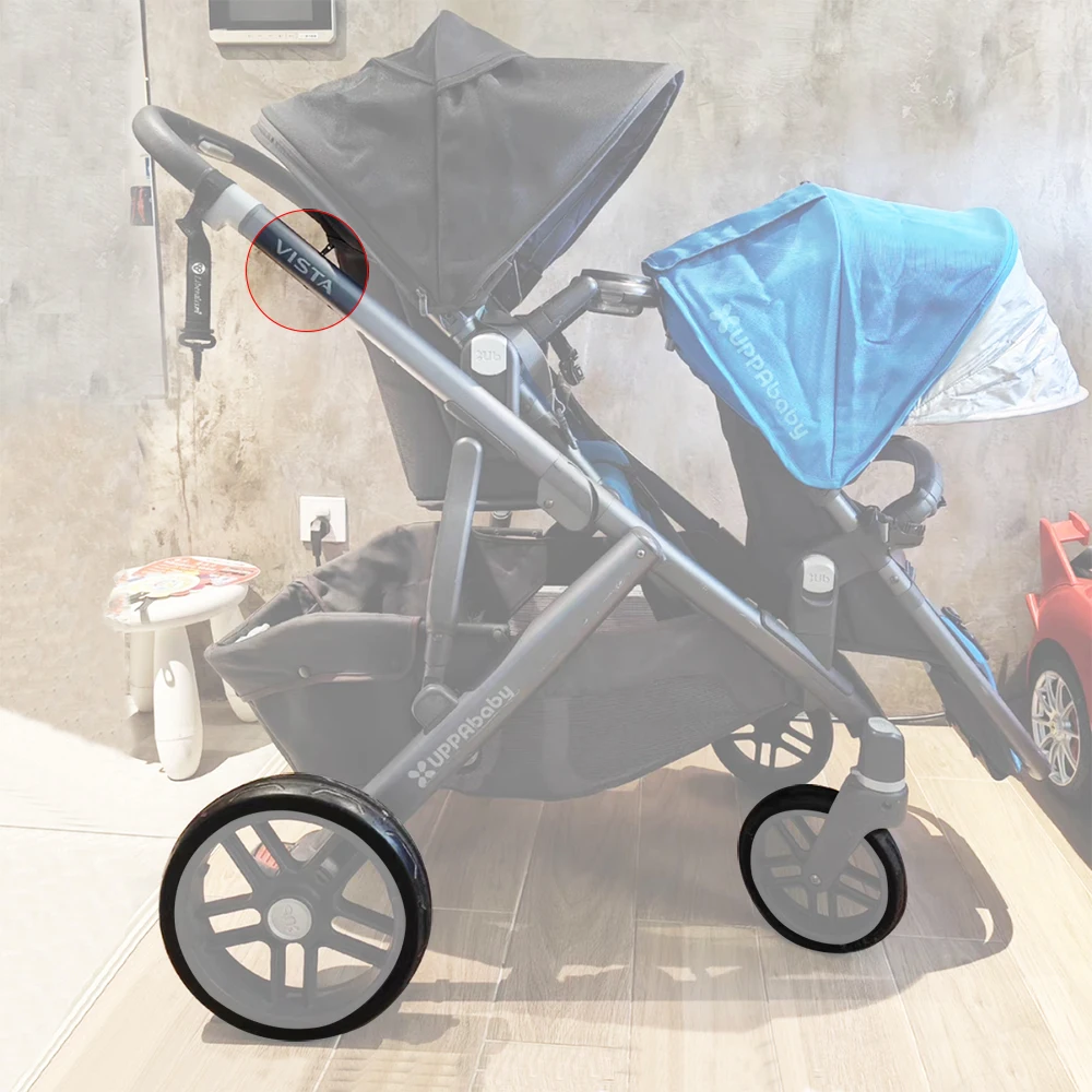Uppababy Vista Wheel Tire For V1/ V2 Front Or Back One PU Tubeless ...