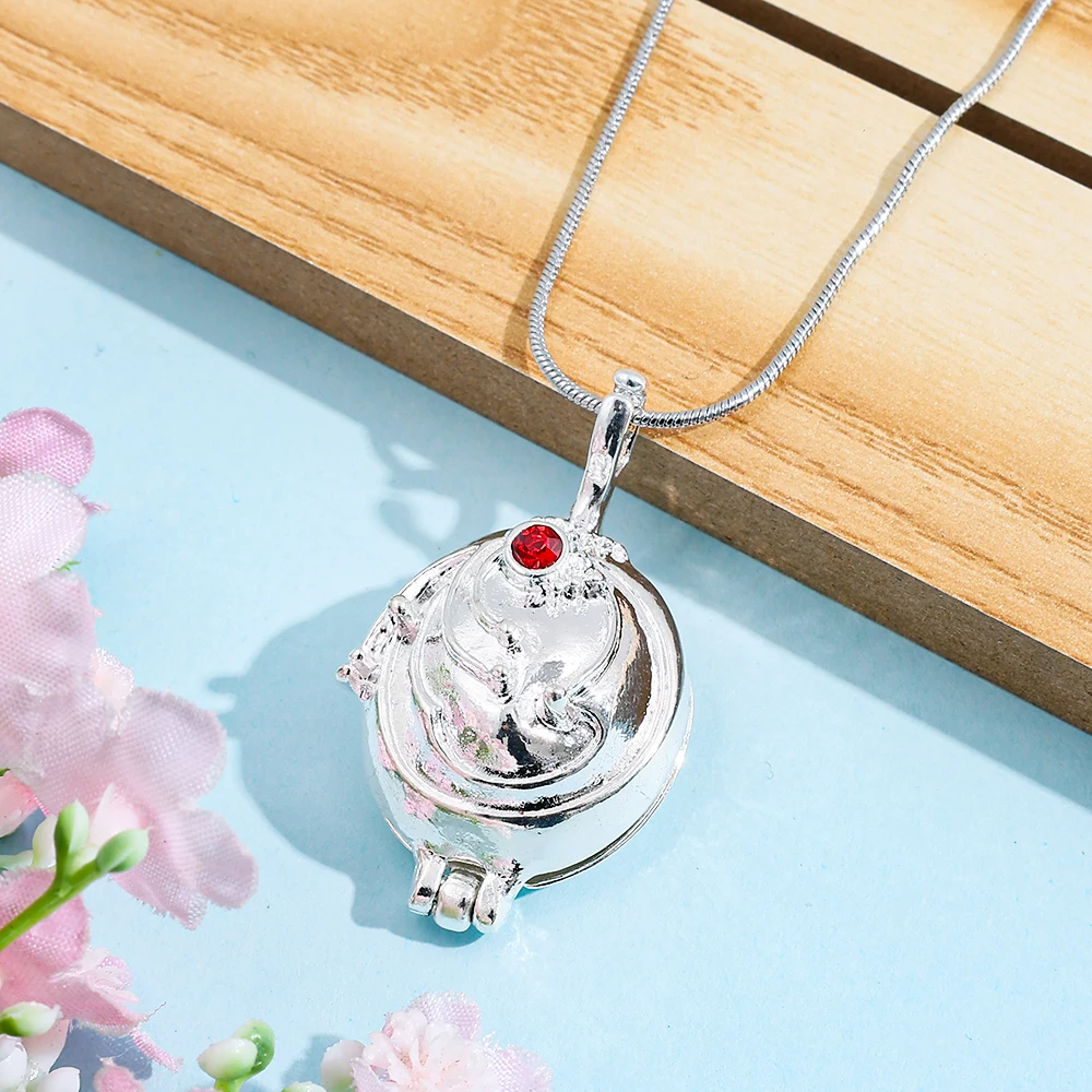 Movie Vampire Diaries Necklace Classic Elena Gilbert Locket Pendant ...