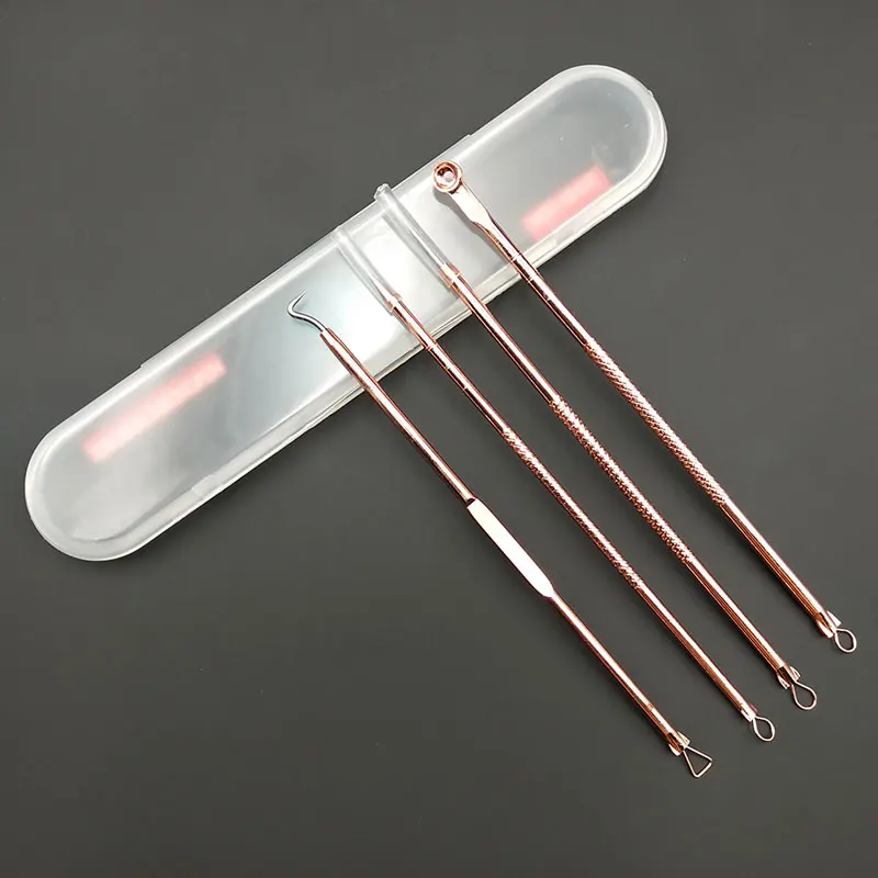 3/4pcs Stainless Steel Acne Removal Needles Pimple Blackhead Remover ...
