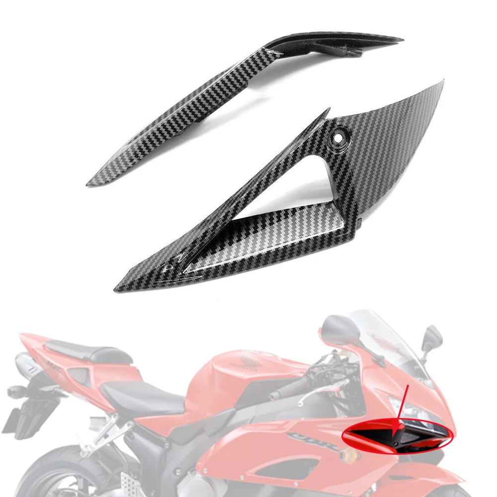 Motorcycle-Front-Side-Nose-Cover-Headlight-Side-Panel-Carbon-Fiber ...