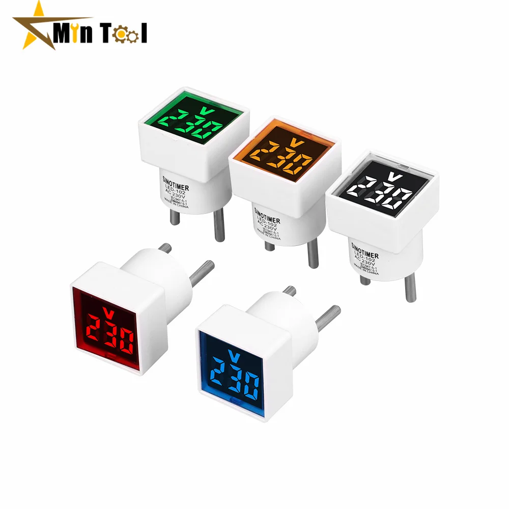 AC230V-LED-Digital-Display-Voltmeter-Indicator-Voltage-Meter-Light ...