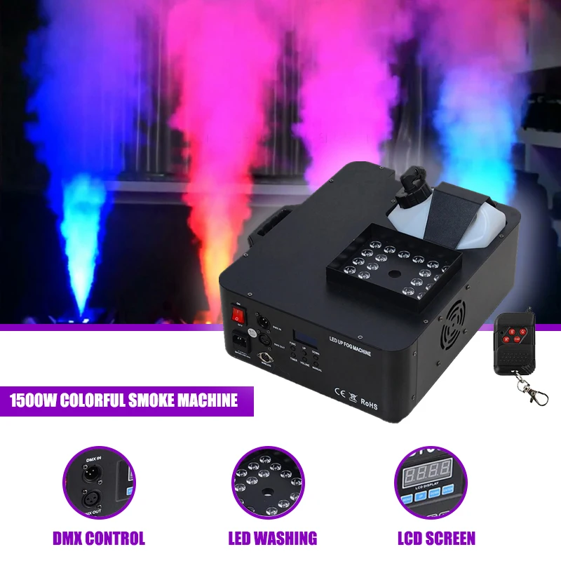 Dj Party Lighting | Fog Machine 1500w | Fog Machine Co2 | Co2 Rgb ...
