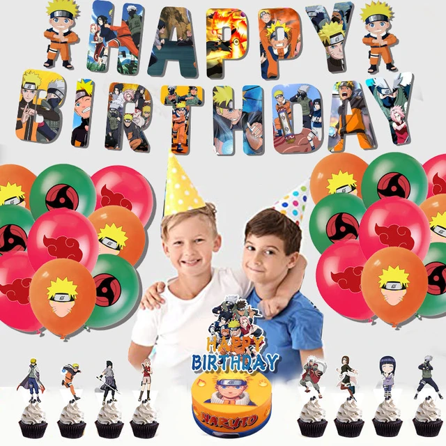 Anime Themed Birthday Party