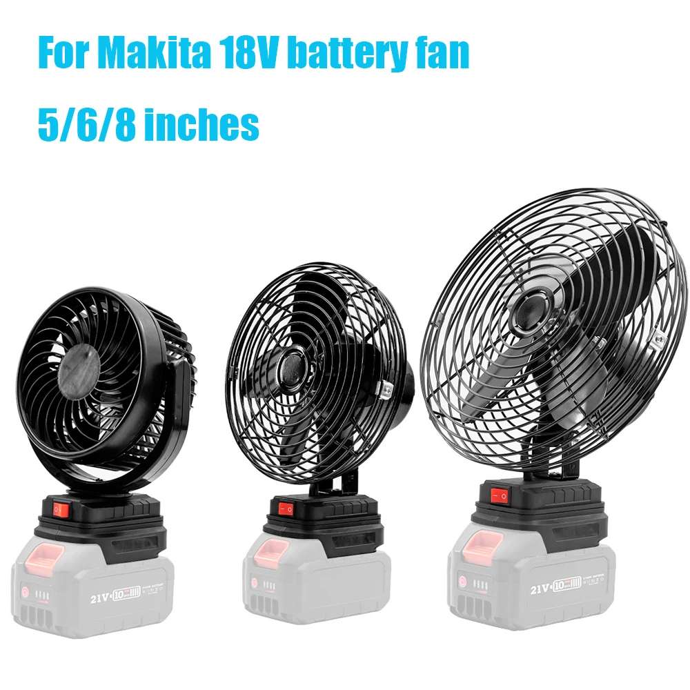 21V Wireless Rechargeable Fan Outdoor Lithium Electric Fan Portable ...
