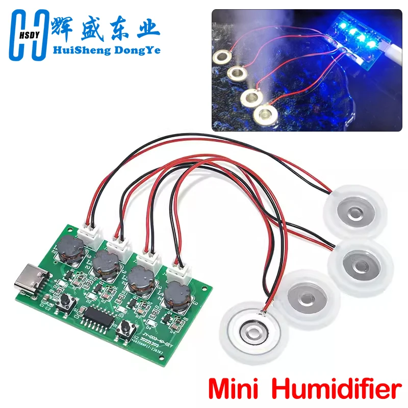 Mini-Tipo-C-Kits-Umidificador-DIY-N-voa-Criador-e-Driver-Placa-de ...