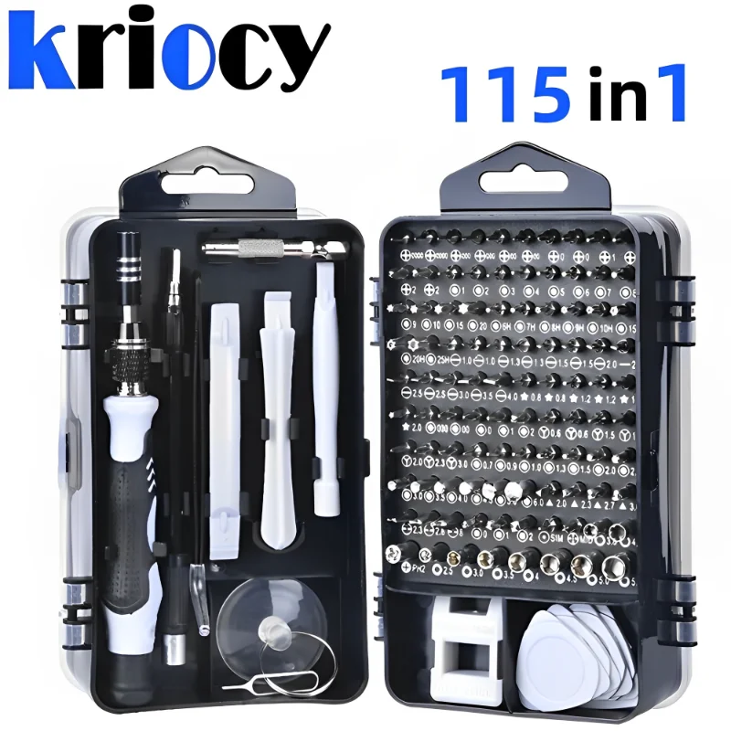 Computer-Repair-Kit-115-in-1-Magnetic-Laptop-Screwdriver-Kit-Precision ...