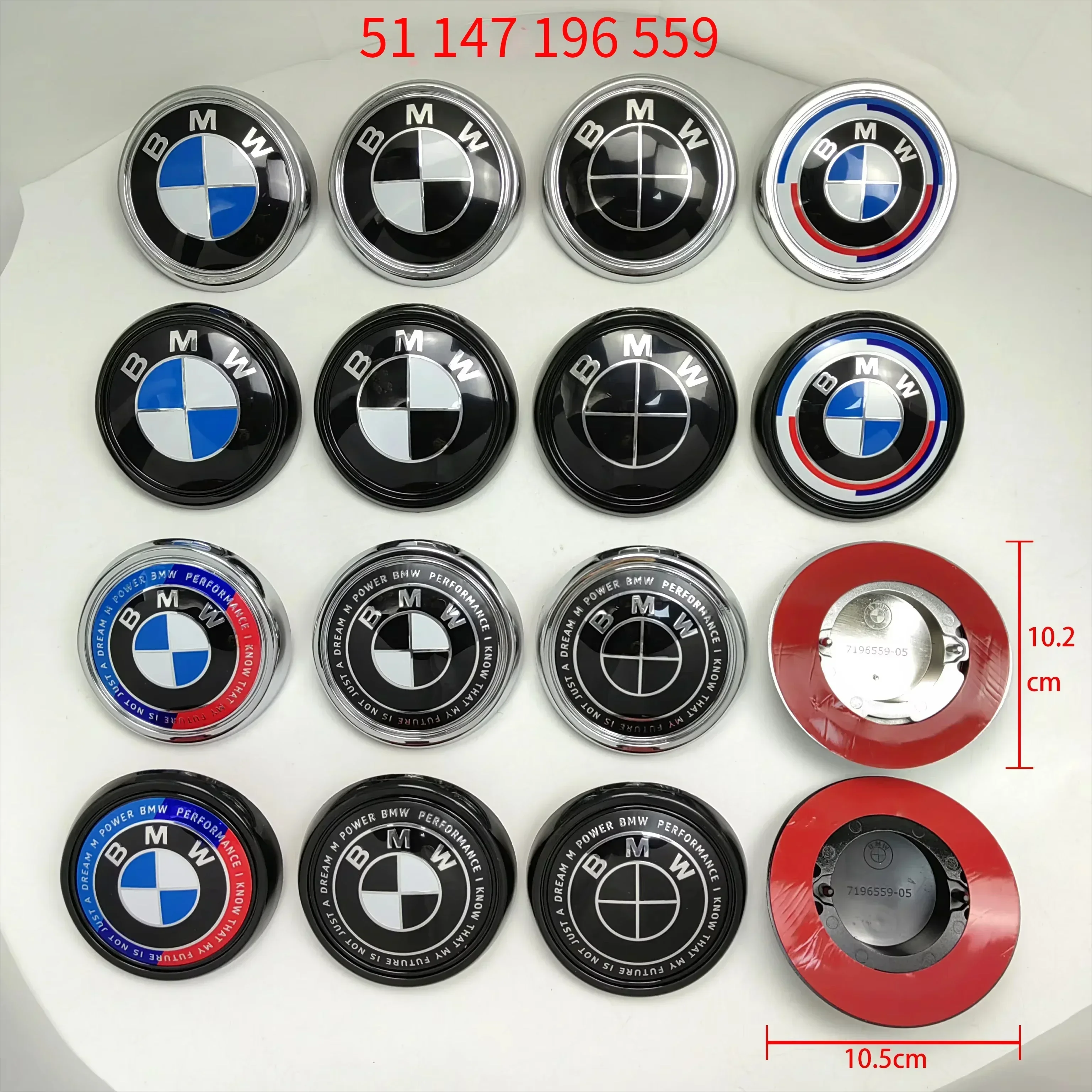 Genuine Rear Trunk Logo Emblem - for BMW X3 X5 X6 E70 E71 F15 F16 ...