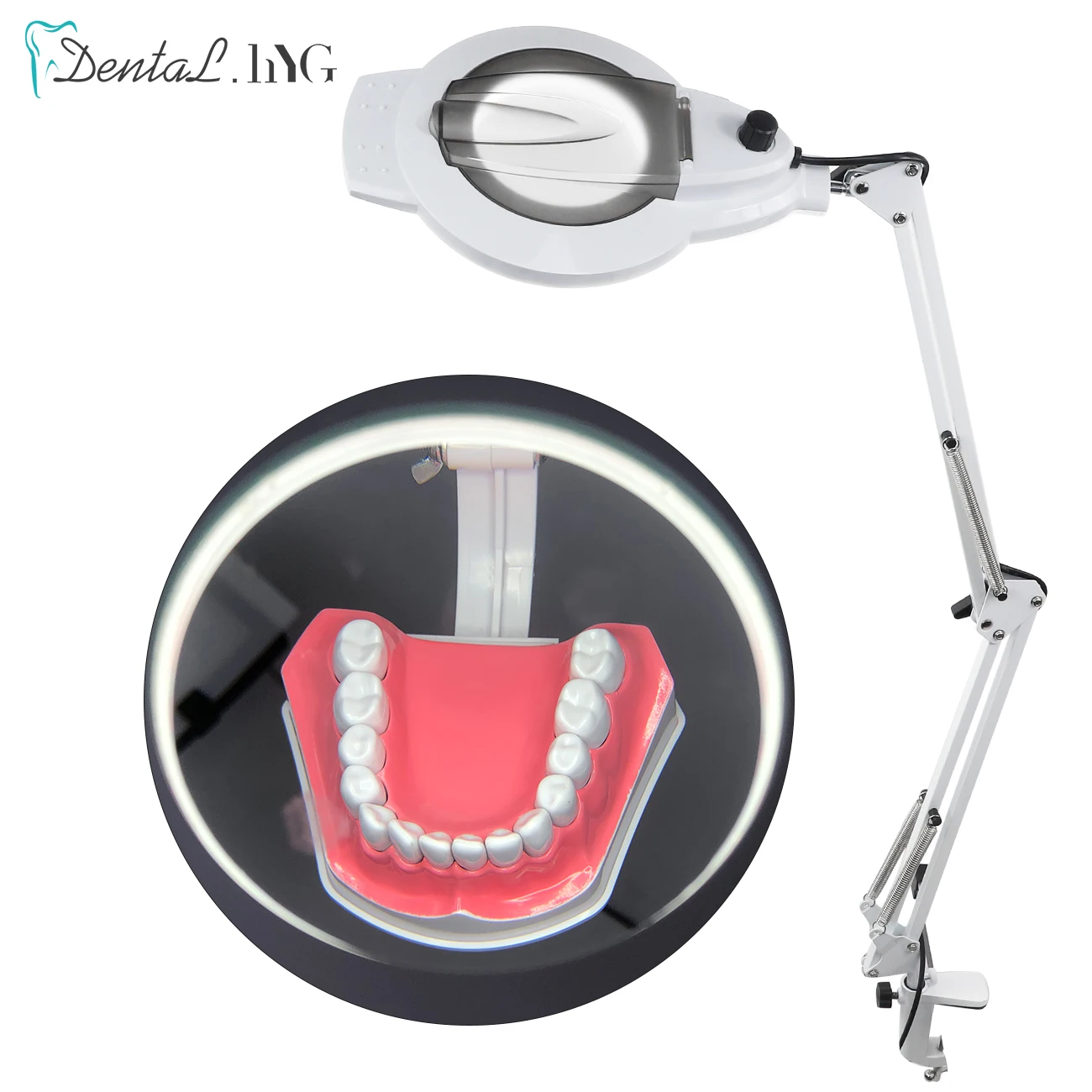 120led New Illuminated Magnifier Led Magnifying Glass For Soldering ...