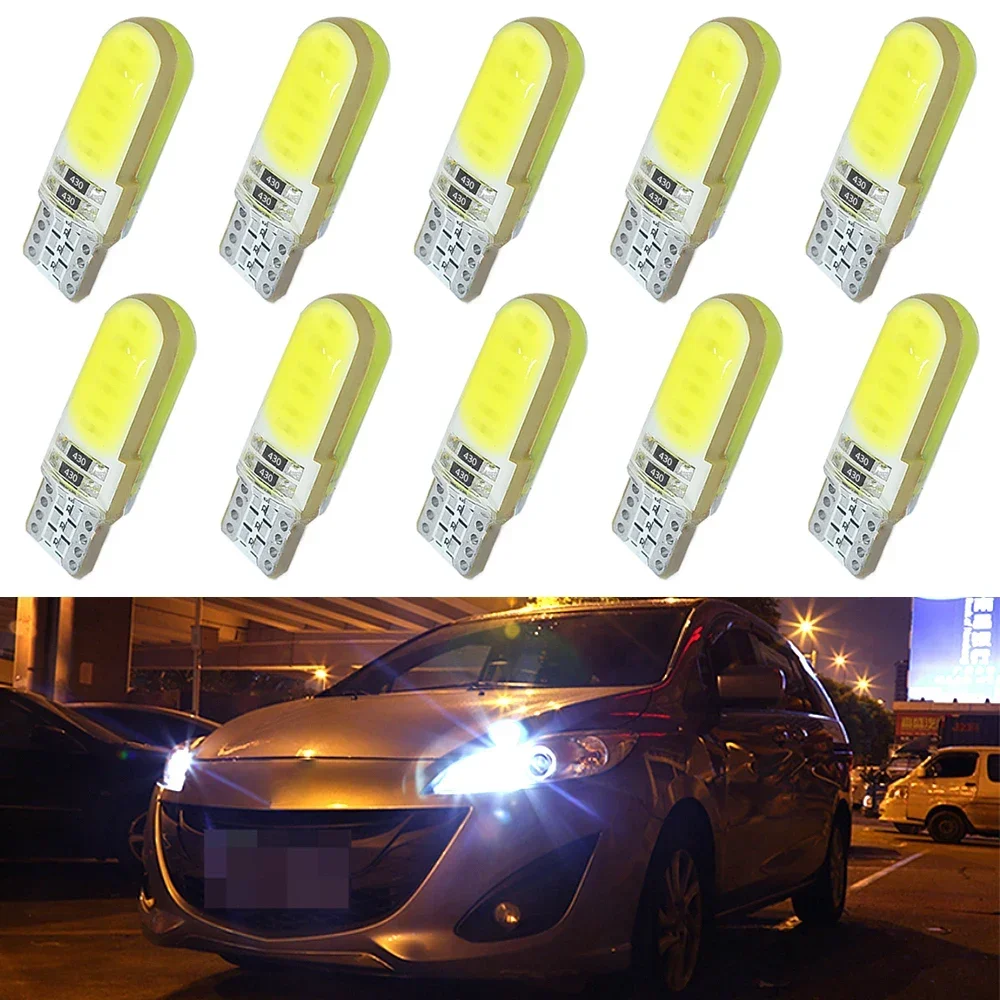 10X 194 2825 WY5W COB Silicagel Waterproof Wedge Light Auto Marker ...