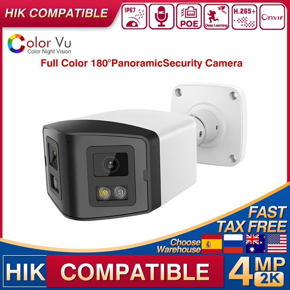 Hikvision-Compat-vel-IR-ColorVu-C-mera-IP-360-Vis-o-Panor-mica-Ultra ...