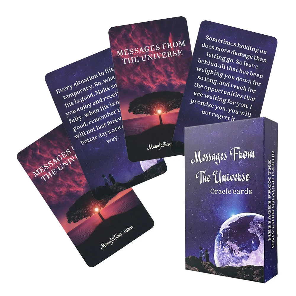 Message-From-The-Universe-Oracle-Cards-54-Decks-with-Keywords-Tarot-in ...