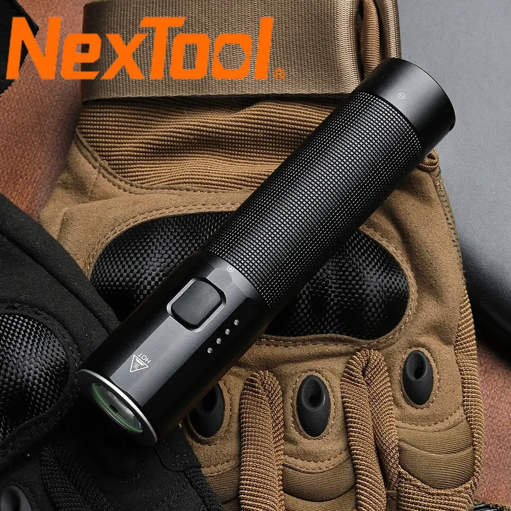 NexTool-Outdoor-Strong-Light-Flashlight-1200lm-4500mAh-LED-Lamp-Bead ...