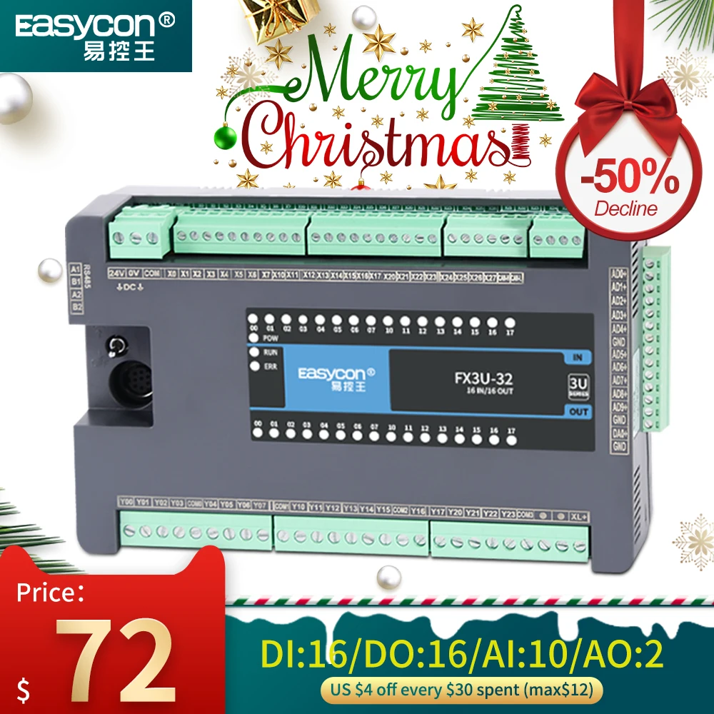 Controlador-de-servomotor-paso-a-paso-dispositivo-de-control-de-FX3U ...