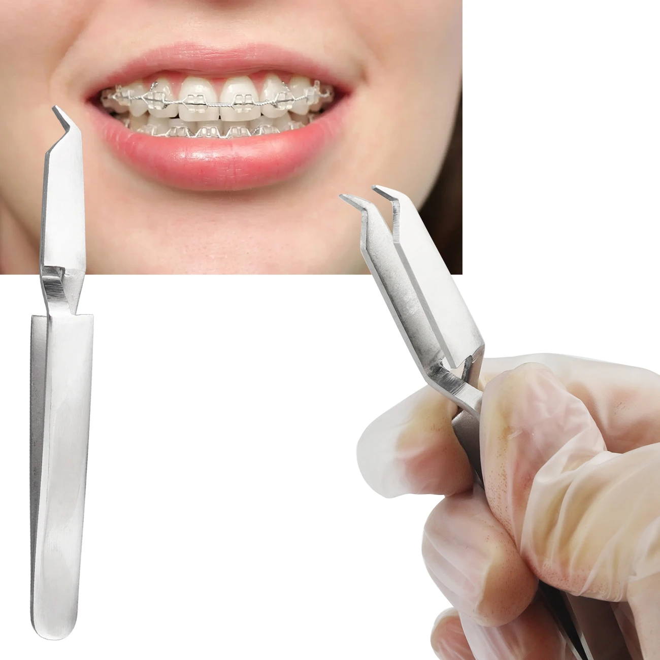 Orthodontic-Stainless-Steel-Bracket-Positioning-Forceps-Buccal-Facial ...