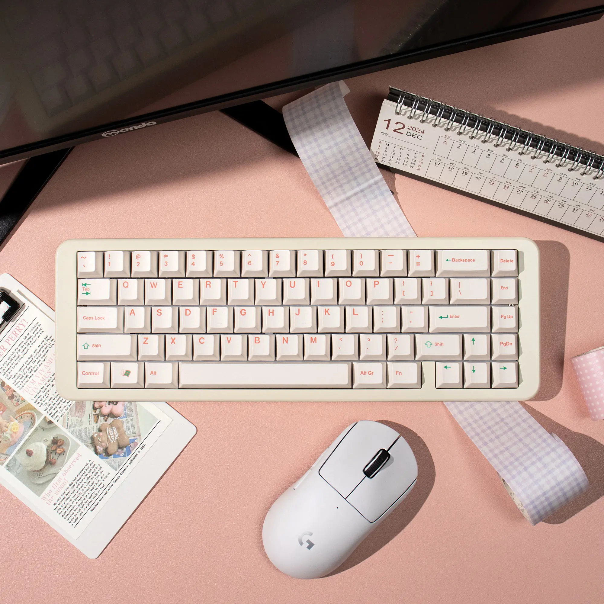 144 Keys Minimalist Beige English keycaps PBT Keycaps Cherry Profile ...