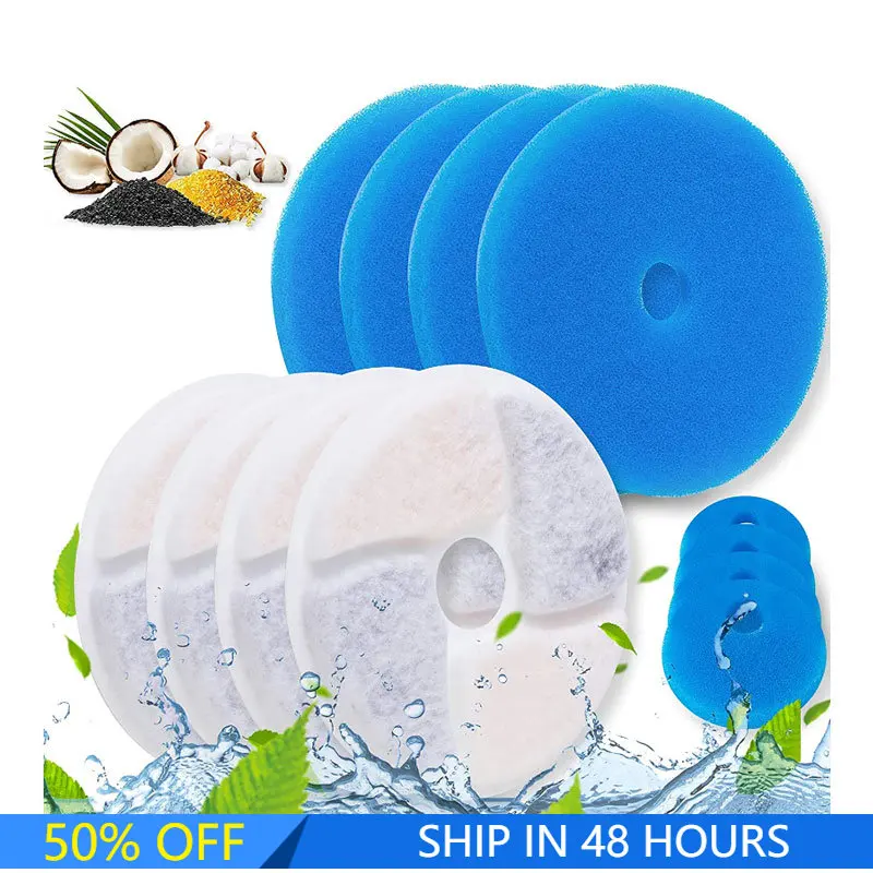 Carbon Drink Fountain Filter | Filters Water Fountain Cats | Reusable ...