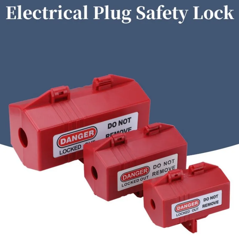 1-pcs-safety-lockout-box-for-electrical-plug-lockout-industrial ...