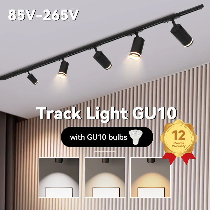 Set-Track-Light-GU10-Rail-Lighting-110V-220V-Led-Track-Lamp-for-Home ...