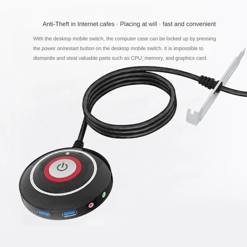 For-Desktop-PC-Computer-Host-Computer-Switch-Power-Supply-on-off-Reset ...