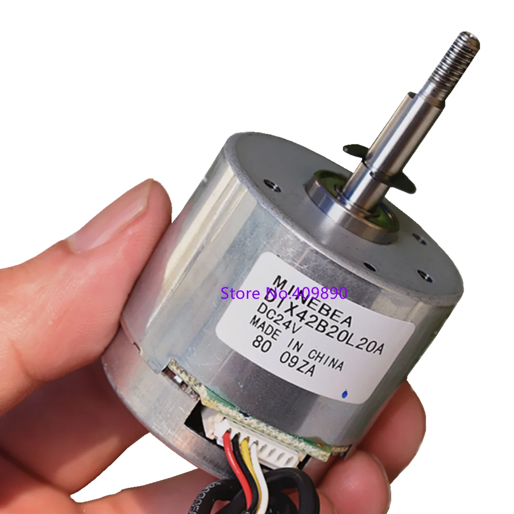 Japan (Meibei) Brushless motor DC24V 4000 rpm Built-in driver board PWM ...