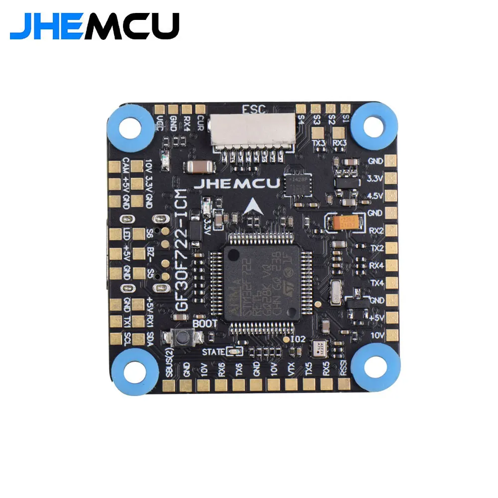 JHEMCU-Flight-Control-Dual-BEC-para-RC-FPV-Freestyle-Drones-DIY-Parts ...