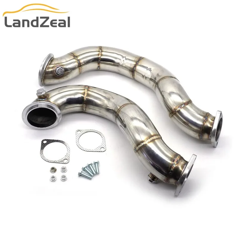 N54 Downpipe Exhaust Pipe Turbo Down Pipes Stainless Steel Fits for BMW ...