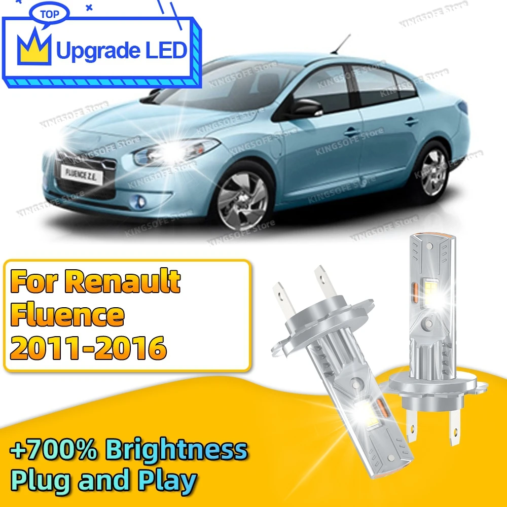 2/4Pcs Headlight H7 LED Auto Light 200W CSP Chip Super Bright 6000K ...