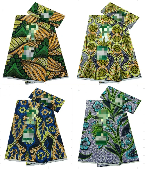 100-cotton-high-quality-tissu-6yards-Ankara-African-prints-batik-pagne ...