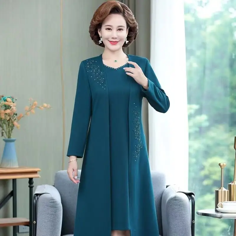 Conjunto-de-trench-coat-fino-de-duas-pe-as-feminino-vers-til-monocrom ...