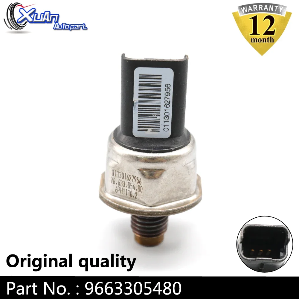 XUAN-9663305480-Fuel-Rail-Pressure-Regulator-Sensor-Common-Rail-valve ...