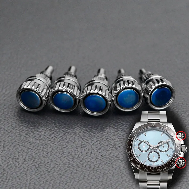 Watch-Crown-Screw-Pusher-Fit-Daytona-Rolex-Watch-Case-116500-116520 ...