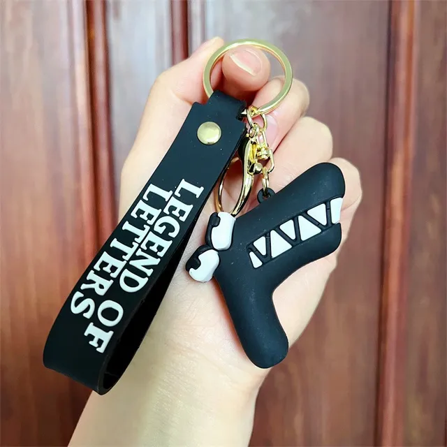 Hot selling Alphabet Lore Legendary Key Chain Generation 2 Letter Children’s Enlightenment ...
