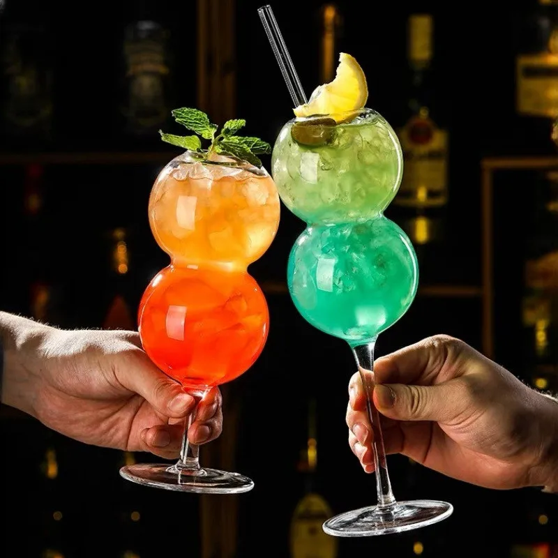 Cocktail-Glass-Goblet-Bubble-Ball-Cup-Wine-Red-Champagne-Glasses-Juice ...