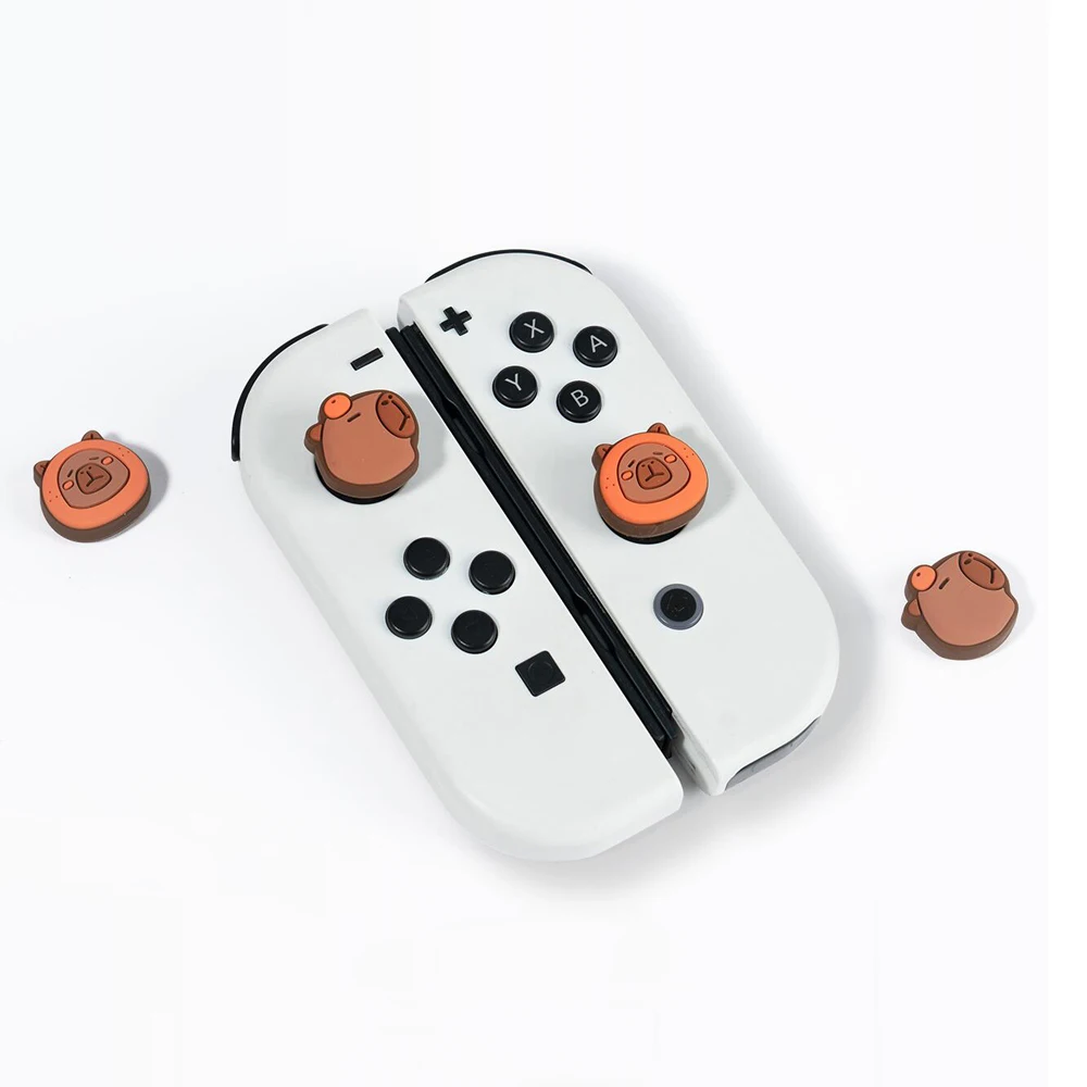 Cute-Capybara-Silicone-Soft-Thumb-Stick-Grip-Cap-Joystick-Cover-For ...