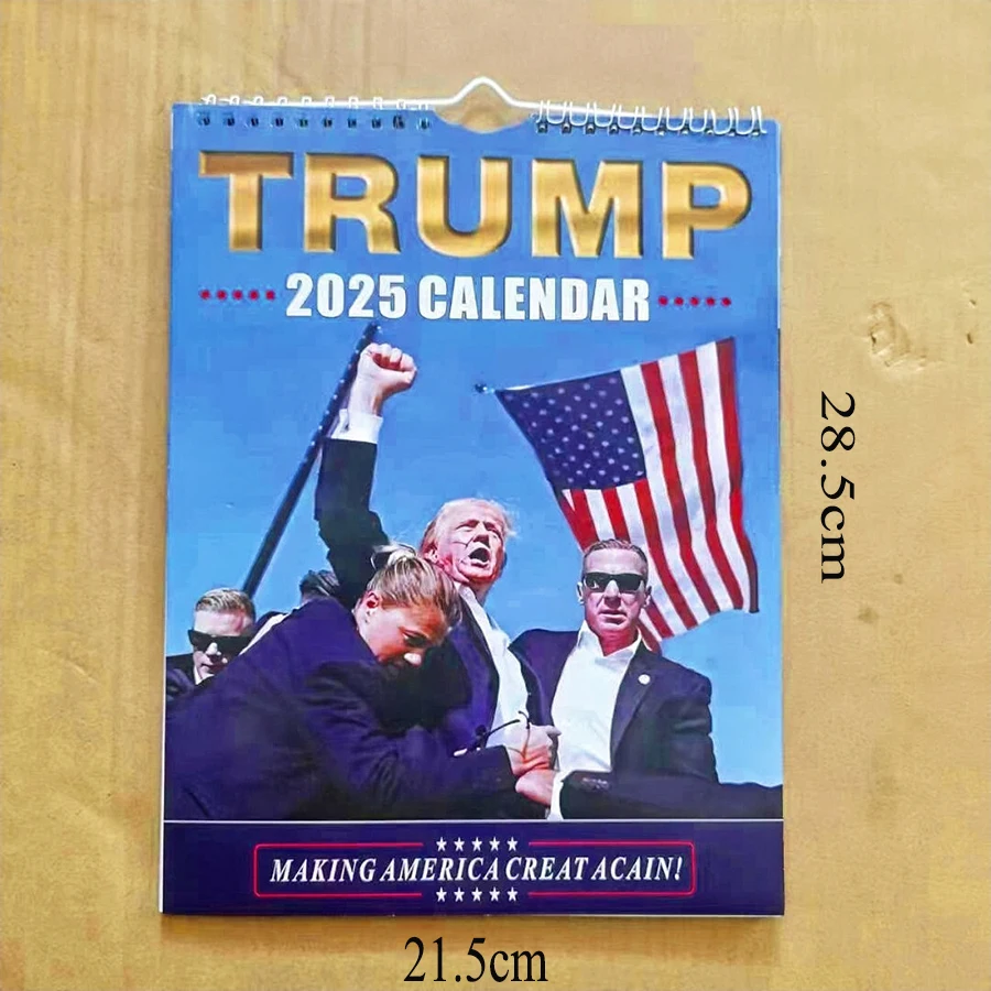 Novel-Calendar-2025-Donald-Trump-Plan-Year-Creative-Plan-Wall-Calendar ...