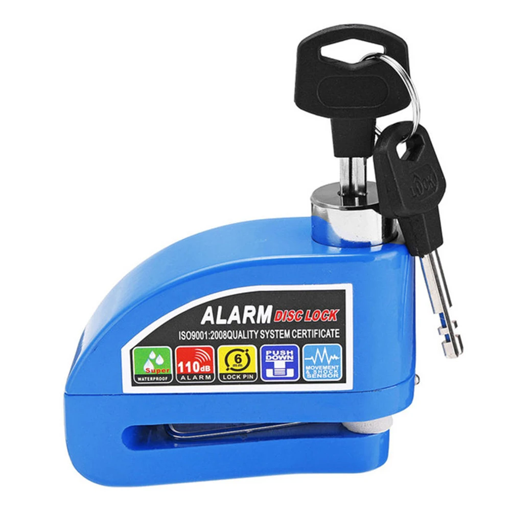 Motorcycle-Alarm-Lock-Wheel-Disc-Brake-Motorbike-Scooter-Bicycle ...