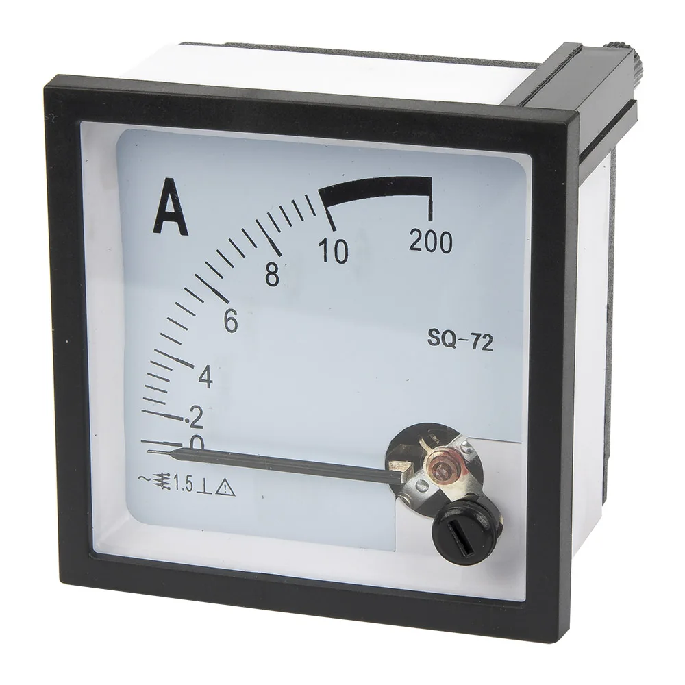 Sq-72 Pointer 72*72 Mm Ac Ammeter 1a 2a 3a 5a 10a 15a 20a 30a 50a Sq-72 ...