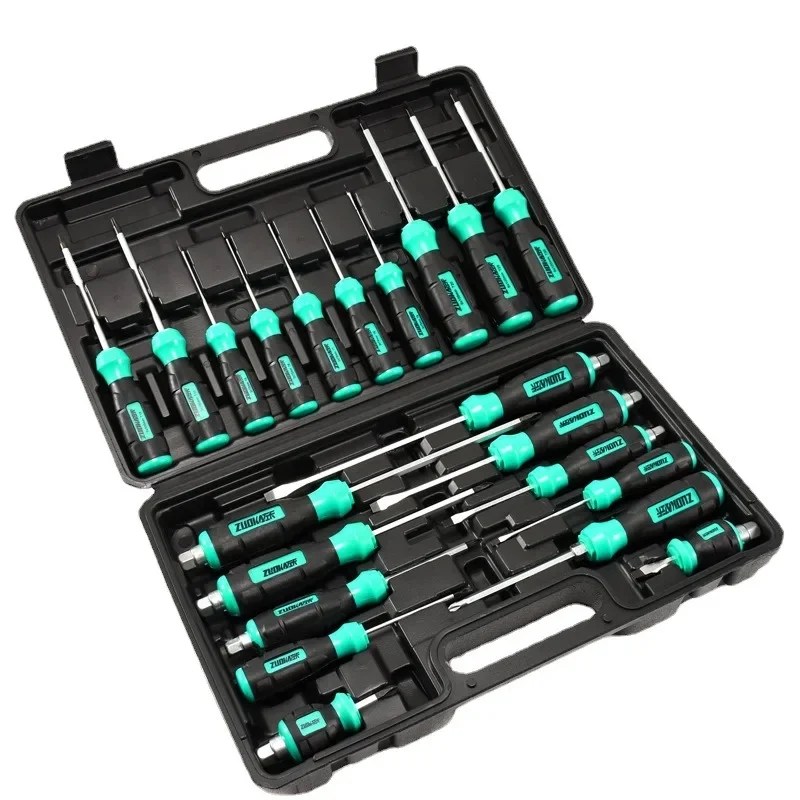 Slotted-cross-screwdriver-set-combination-auto-repair-home-repair ...