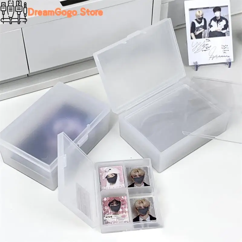 1PC-Mini-Transparent-Plastic-Storage-Box-Photocards-Small-Card-Storage ...