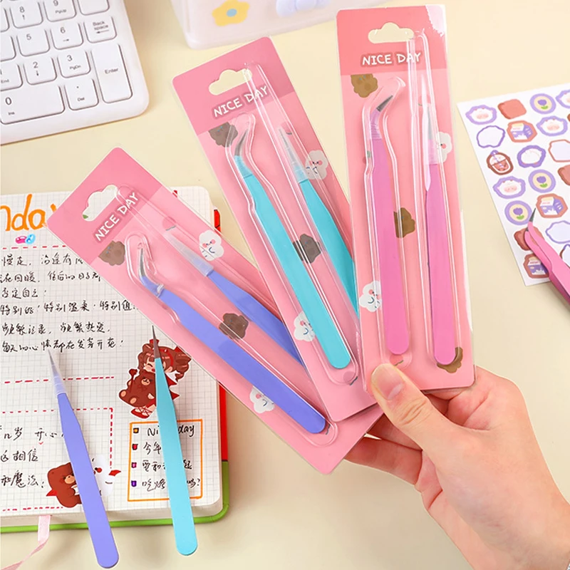 2pcs-Tweezers-For-Scrapbook-Sticker-Picking-Multi-Function-Tweezer-For ...