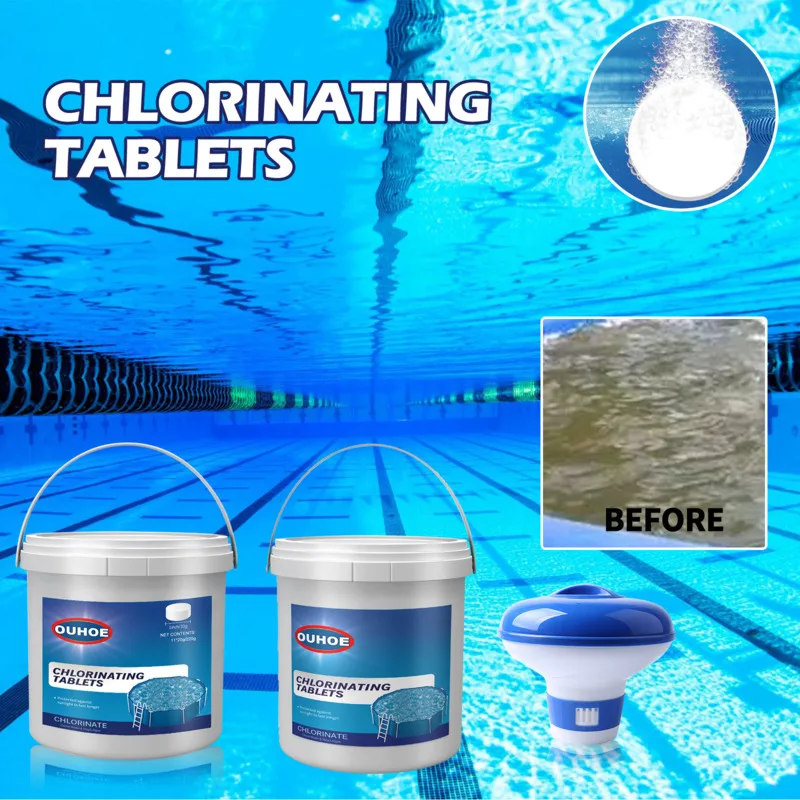 Multi-Functional-Swimming-Pool-Cleaning-Effervescent-Tablets ...